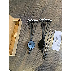 Merkia Solar Powered Garden Firefly Lights, New Upgraded 16LED Swaying Solar Lights Waterproof, Two Luminous Modes Solar Outdoor Lights, Yard Patio Pathway Decoration