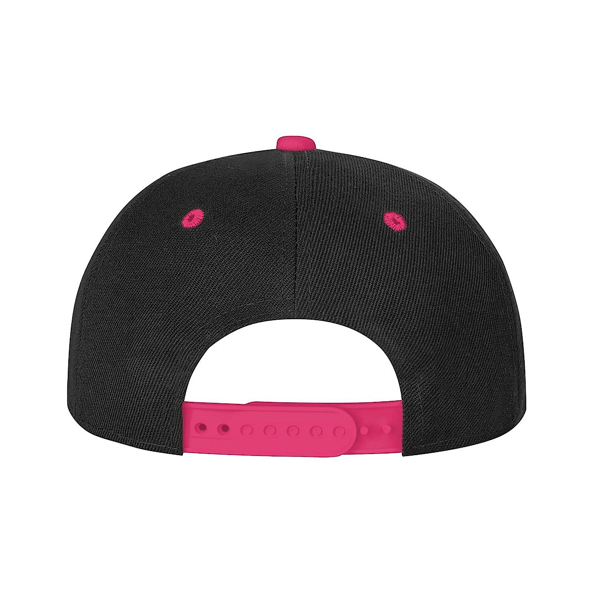 Adjustable Snapback Hat for Men Women, Vegan Vibes Unisex Hip Hop Baseball Cap Trucker Dad Hats Pink