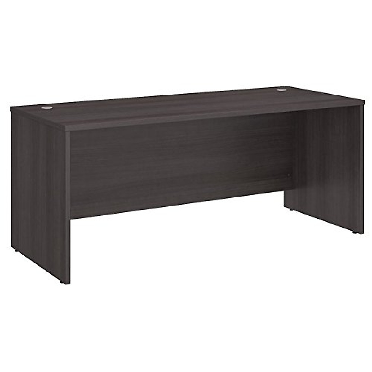 Scranton & Co 72" x 30" Contemporary Engineered Wood Computer Desk in Storm Gray