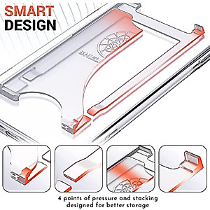 Shields Up for Galaxy S23 Ultra Case, Samsung S23 Ultra Case, Minimalist Wallet Case with Card Holder & Ring Kickstand/Stand, Slim Protective Shockproof Cover for Samsung Galaxy S23 Ultra - Clear