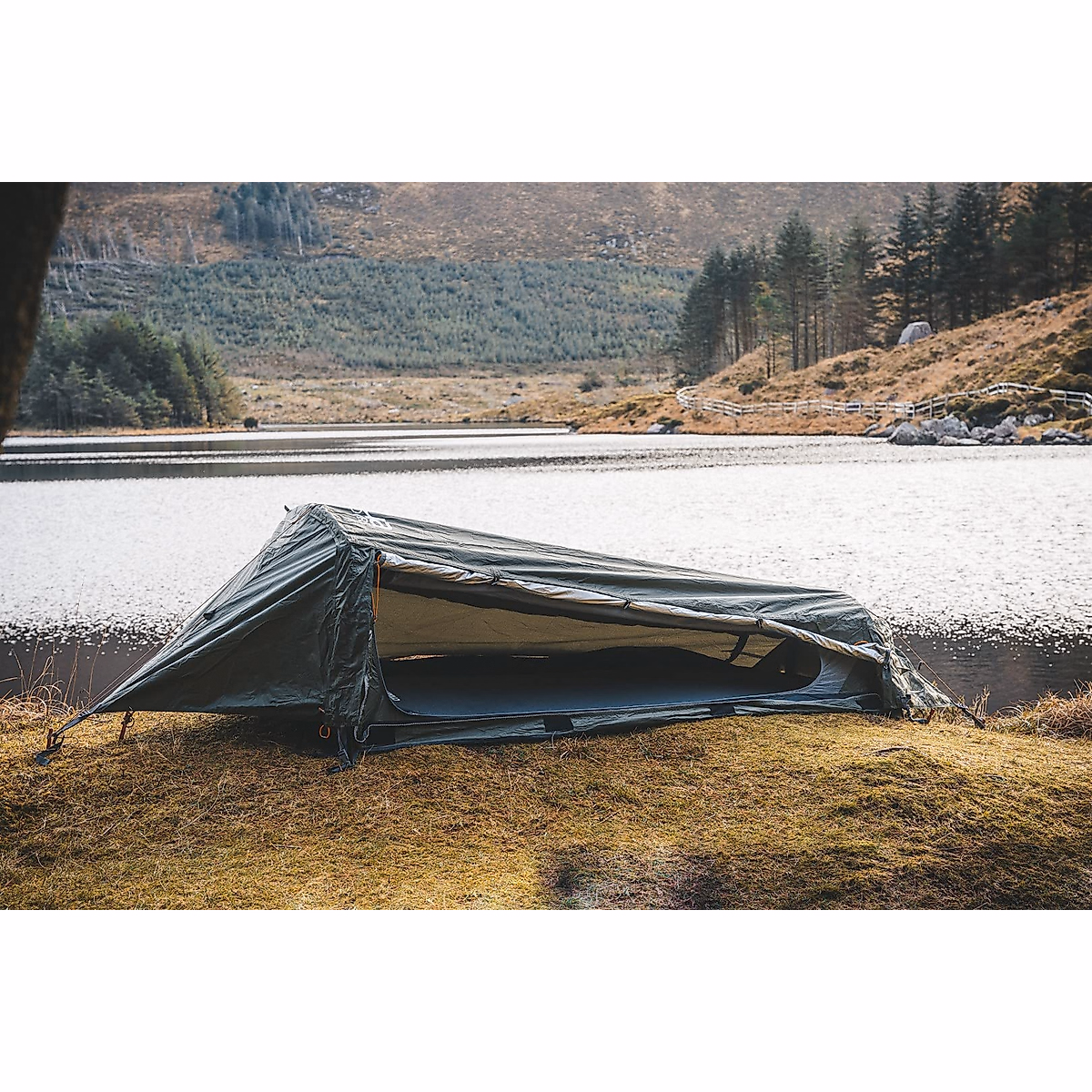 Crua Hybrid 1 Person Tent or Hammock - Your Ultimate Temperature Regulating Adventure Gear for Backpacking or Hiking! (1 Person Hybrid)