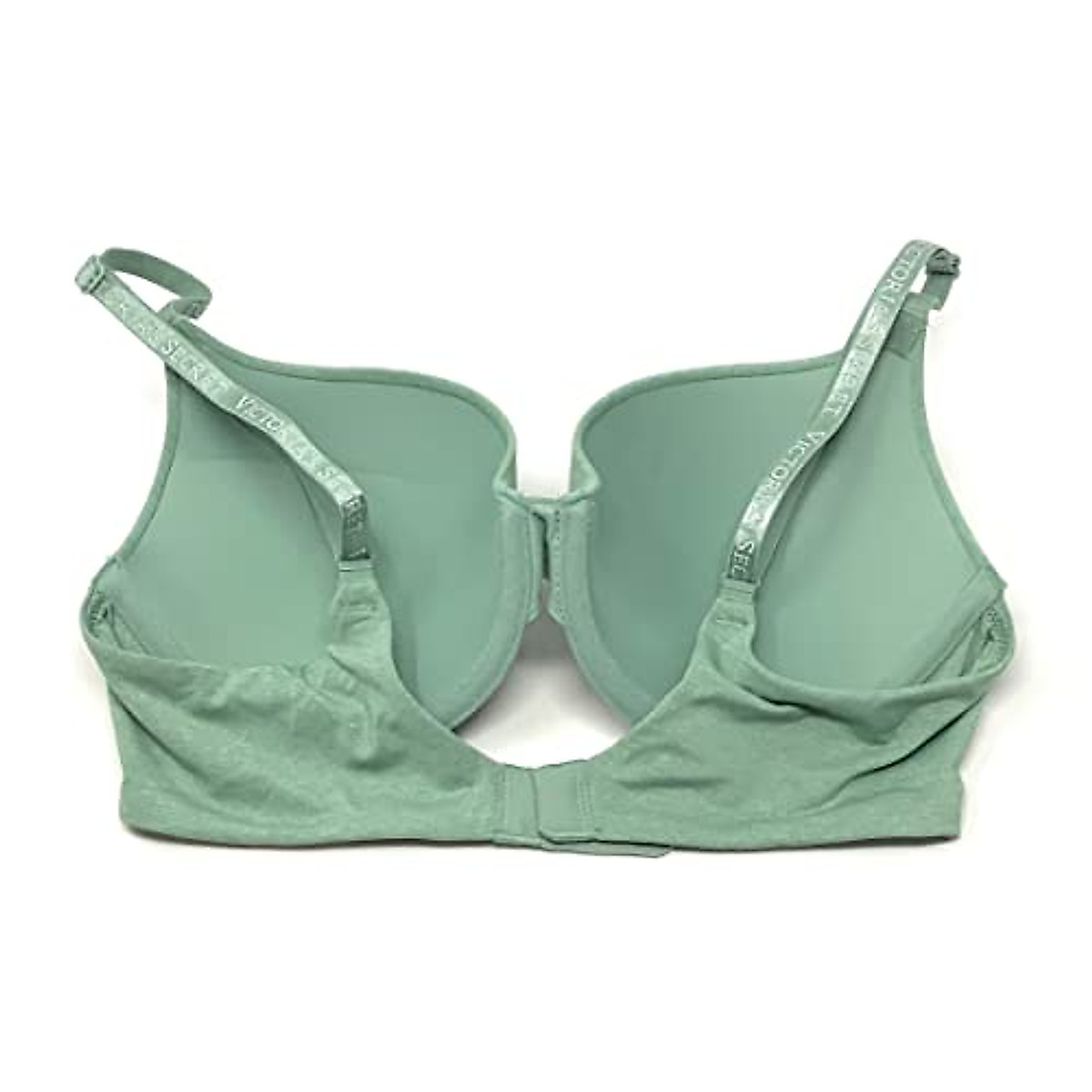 Victoria's Secret T-Shirt Perfect Shape Full Coverage Push-Up Bra, Brushed Sage, 38D