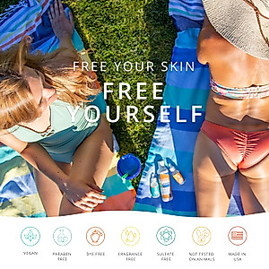 Almond Clear Face & Body Wash [6.7 Fl Oz] Skin Care for Acne and Folliculitis-Prone Skin - Gentle Everyday Exfoliating Cleanser with Mandelic Acid and Botanicals