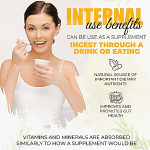 GER GENERAL MERCHANDISE Calcium Bentonite Clay 10 Pounds - Healing Clay to Remove Environmental Toxins for a Whole Body Detox - Health & Beauty Clay from Perfect for Mask, Bath or Wrap.