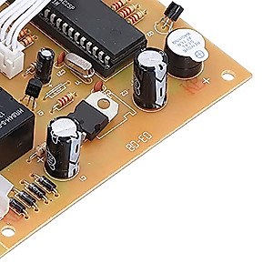 Control Timer Controller Board 4 Digits Coin Operated Timer for Coin Acceptor Selector, Pump Water, Washing Machine, Vending Machine(4-Position Control Board)