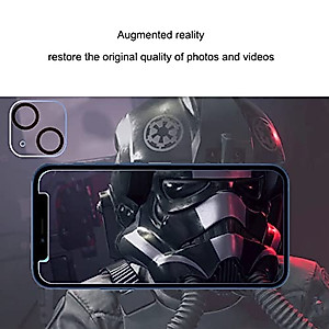 Ailun Camera Lens Protector for iPhone 13 6.1" ＆ iPhone 13 Mini 5.4",Tempered Glass,9H Hardness,Ultra HD,Anti-Scratch,Easy to Install,Case Friendly [Does not Affect Night Shots][2 Pack]