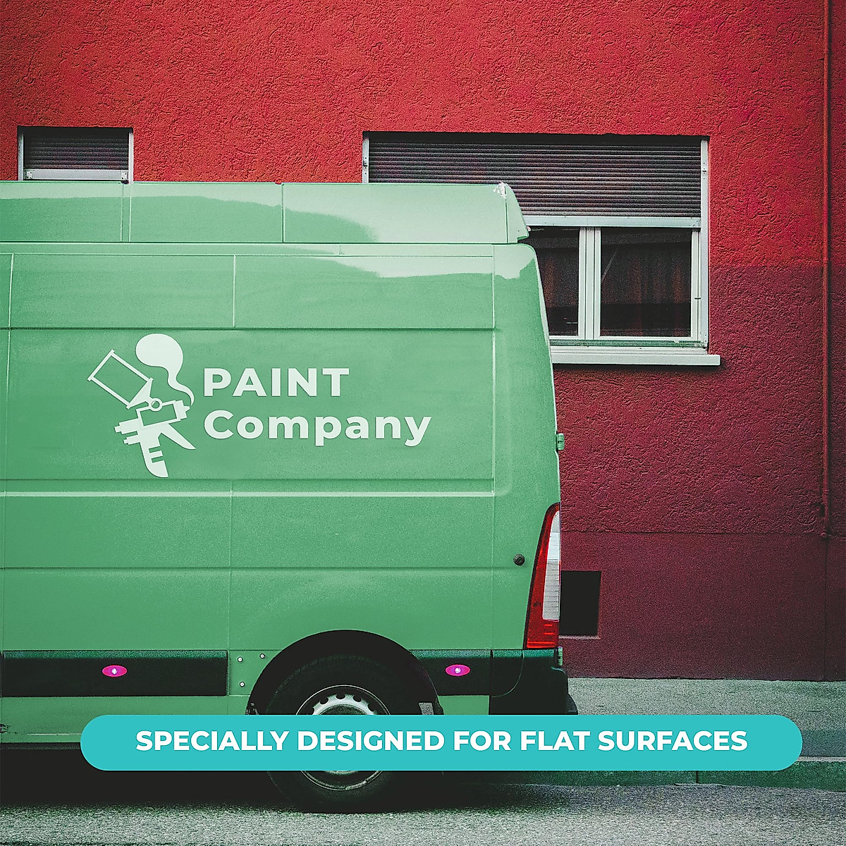 EGD Customized Wall Decal with Logo for Your Office or Home | Wall Decoration | Interior Design | Corporate Image | Professional Image | Customized Logo (BP-A) (Custom Business Logo)