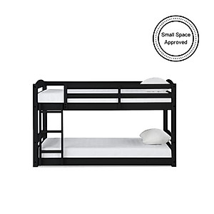 DHP Phoenix Twin Bunk Bed, Black