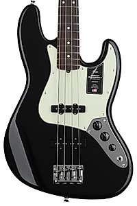 Fender American Professional II Jazz Bass, Black, Rosewood Fingerboard