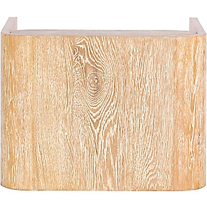 Meridian Furniture 862-NS Cresthill Collection Mid-Century Modern Nightstand, White Oak, 24" W x 18" D x 23" H