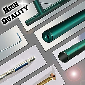 YardGrow Greenhouse Frames for Larger Hot Garden House Support Arch Frame Climbing Plants/Flowers/Vegetables (10'X7'X6')