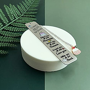 Bookmarks 40th Birthday Gifts Appreciate Dad Mom Best Regards Happy Birthday Present Personalized Book Lover Birth Day Best Wishes Keepsakes for Aunty Uncle Grandpa Grandma Friends Bestie (40th)