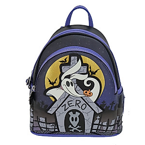 Loungefly Nightmare Before Christmas Zero Doghouse Double Strap Shoulder Bag