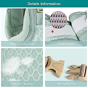 Baby Walking Harness, Baby Sit to Stand Learning Helper Mesh Breathable Adjustable with Detachable Crotch Safety Hand-held Assistant Lifting & Pulling for Toddlers Infant Kids (Green)