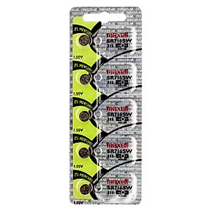 Maxell SR716SW 315 V315 SR62 SR716 Silver Oxide Watch Battery