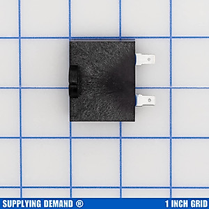 Supplying Demand WR55X24064 WR55X20800 Refrigerator Run Capacitor 12uF Replacement