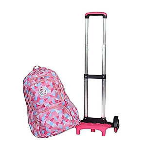 Backpack Hand Truck YUB Wheeled Cart Trolley Hand Aluminium Alloy Folding Trolley Cart for Schoolbag