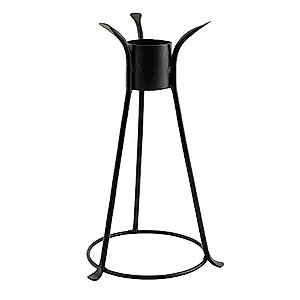Achla Designs GBS-14 Trestle II Gazing Globe Ball Stand, 13 1/2-in H, Black