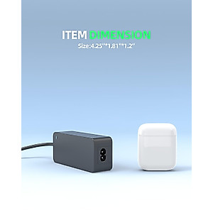 AC Charger Fit for Acer Aspire Vero AV14 AV15,3 5 AMD A314 A315 A515,3 5 Intel A314 A315 A317 A514 A515 A517,3 5 Spin 14 A3SP14 A5SP14,Chromebook CBG516 Spin CP714 Laptop Power Supply Adapter Cord