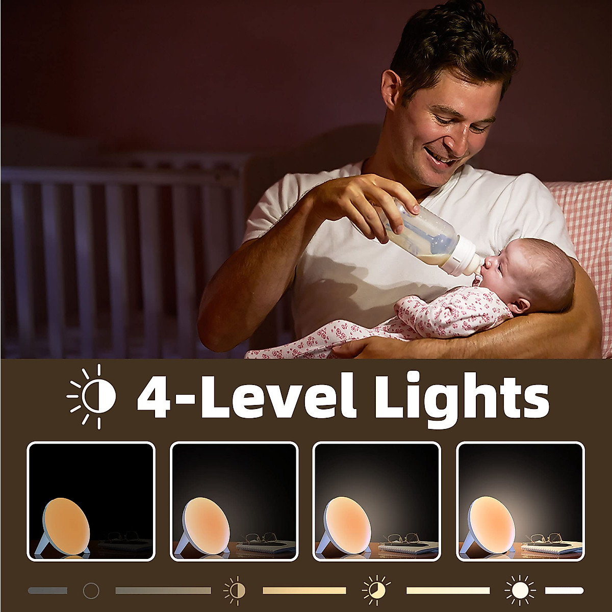 Magicteam Sound Machine 25 Soothing Sounds with Adjustable Night Light for Sleeping and White Noise Machine with Continuous or Timer Sleep Machine for Home Nursery Office