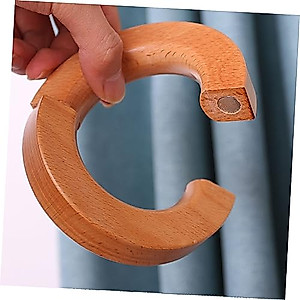 Garneck Magnetic Curtains Curtain Buckle Magnet Curtain Clasp Magnetic Tie Backs Magnetic Curtain Tie Backs Magnetic Curtain Tiebacks Lace up Accessories