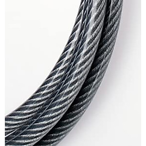 Heininger Advantage SportsRack 10' ft Chrome Plated Cable Lock - 6003