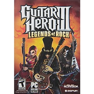 Guitar Hero III: Legends Of Rock - PC