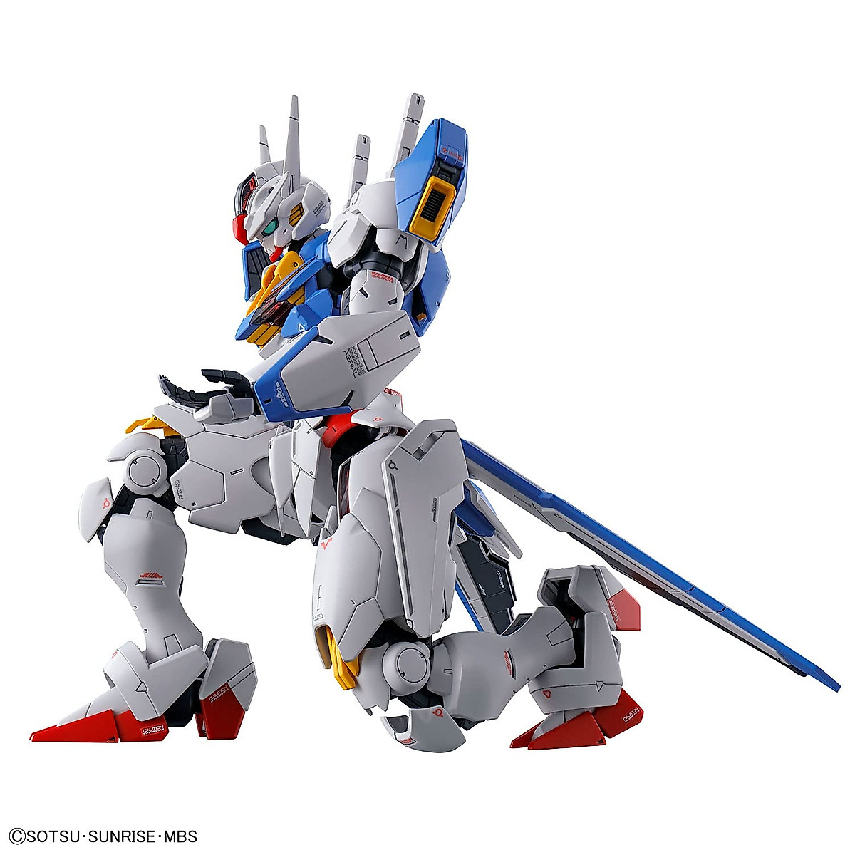 Full Mechanics Mobile Suit Gundam, Witch of Mercury, Gundam Aerial, 1/100 Scale, Color-Coded Plastic Model