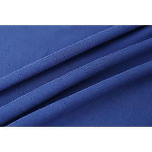 Kindcall Lightweight Yoga Crop Tops Slim Fit Long Sleeve Workout Shirts for Women (2-Royal Blue, X-Small)