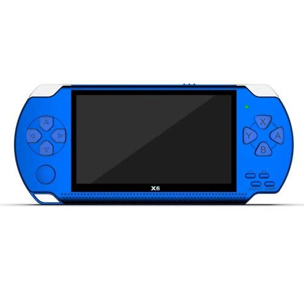 IZENGATE Blue Color X6 8GB 128-bit 10000+ Games 4.3inch Retro Handheld Video Game Console Support Music Video with Camera, Toy, Toys, Game, Game Player
