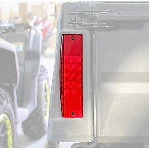 SAUTVS 1pcs Tail Light for Ranger 570, Red LED Rear Brake Stop Light for Polaris Ranger 400 500 570 800 EFI MIDSIZE Accessories (fit Left & Right Side, Replace #2411450)