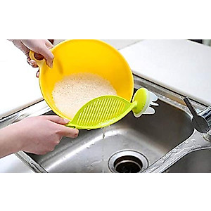 WOIWO Kitchen Creative Tools 3PCS Multi-Purpose Rice Washer Rice Washer Practical Hands Do Not Hurt