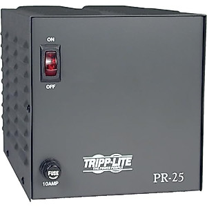 Tripp Lite PR25 DC Power Supply 25A 120V AC Input to 13.8V DC Output TAA GSA