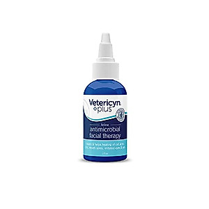 Vetericyn Plus Feline Facial Therapy | Healing Aid and Skin Repair for Different Cat First Aid Needs, Including Cat Acne, Cat Ear and Eye Problems. 2 Ounces