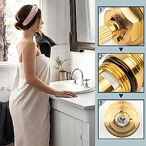 LIBERFLOW Faucet Cartridge for Kitchen Faucet Parts Compatible with Hansgrohe 94009000 Cartridge Widespread Faucet Valve