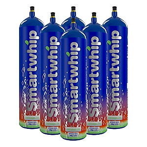 Smart Whip Whipped Cream Chargers WATERMELON FLAVOR- Pure N2O Whipped Cream Cylinder -Liter Nitrous Oxide Chargers (640 gram) Compatible with Cream Whippers - 1 Cylinder