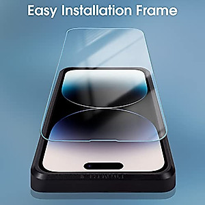 Arae Screen Protector for iPhone 14 Pro Max, HD Tempered Glass Anti Scratch Work with Most Case, 6.7 inch, 3 Pack