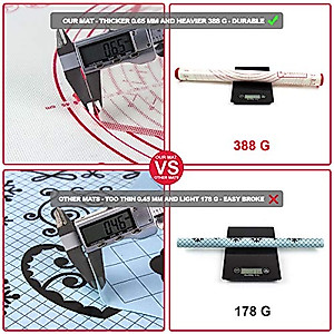 Extra Large, Thick Silicone Pastry Mat, Non-stick, Non-Slip, Baking mat, Dough Rolling Mat 24’’ (W) x 32’’ (L)