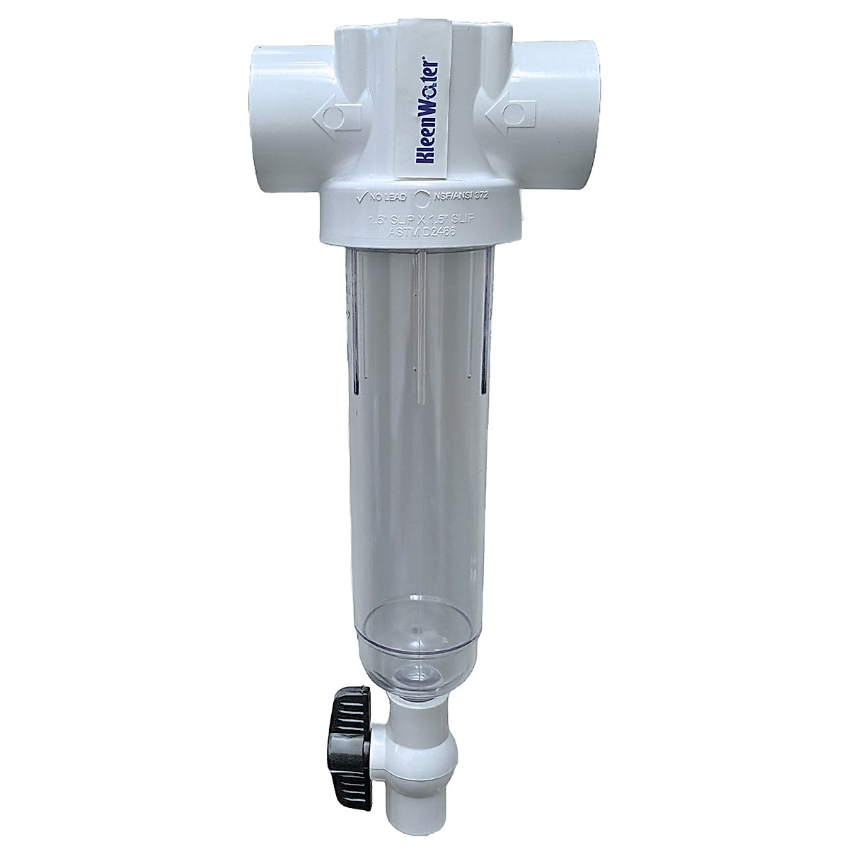 KleenWater 1.5 FNPT, 100GpM, 250Mesh Stainless Steel Filter, Whole House Water Purifier, Compatible with Rusco, Vu-Flow, WaterSource, Boshart, Campbell