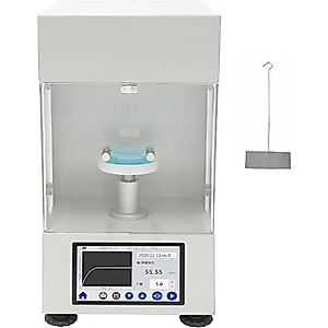 CNYST Surface Tension Measurement Instrument Surface Tension Tester with Platinum Plate Method Test Range 0-1000mN/m Automatic Measurement Machine Built-in Memory Automatic Lifting