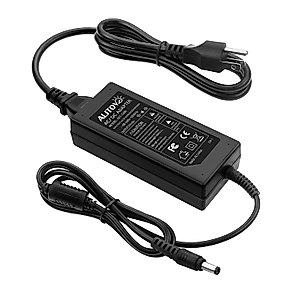 ALITOVE 12V Power Supply 6A 72W AC to DC Adapter 100~240V AC to DC 12 Volt 6 Amp Converter 12 vdc 6A 5.8A 5.5A 5.2A Transformer 5.5mmx 2.5mm 2.1mm Plug for LED Strip Light CCTV Camera DC Pump Fan