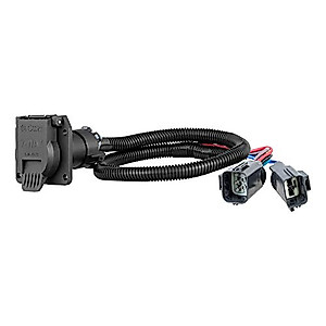 CURT 56443 Vehicle-Side Custom RV Blade 7-Pin Trailer Wiring Harness, Fits Select Ford F-250, F-350, F-450 Super Duty