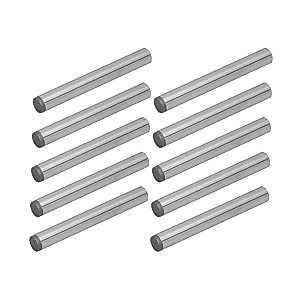 POWERTEC 71476 Hardened Steel Dowel Pins 1/4 Inch | Heat Treated and Precisely Shaped for Accurate Alignment – 10 pack