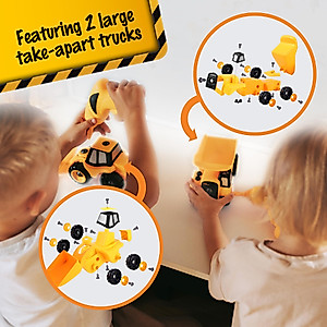 Tool Set with Electronic Toy Drill, Pretend Play for Toddlers, Construction Kits for Kids Ages 3-5 Years Old, Toddler Boy Toys (Workbench)