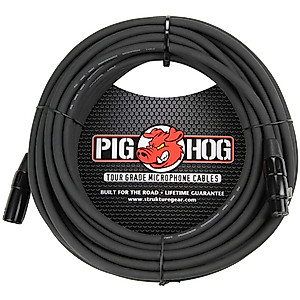 Pig Hog PHM6 High Performance 8mm XLR Microphone Cable, 6 Feet