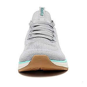 Cestfini Grey Slip on Tennis Shoes Lightweight Womens Walking Shoes Comfort Casual Sneakers for Gym Workout Nurse Running Grey 7