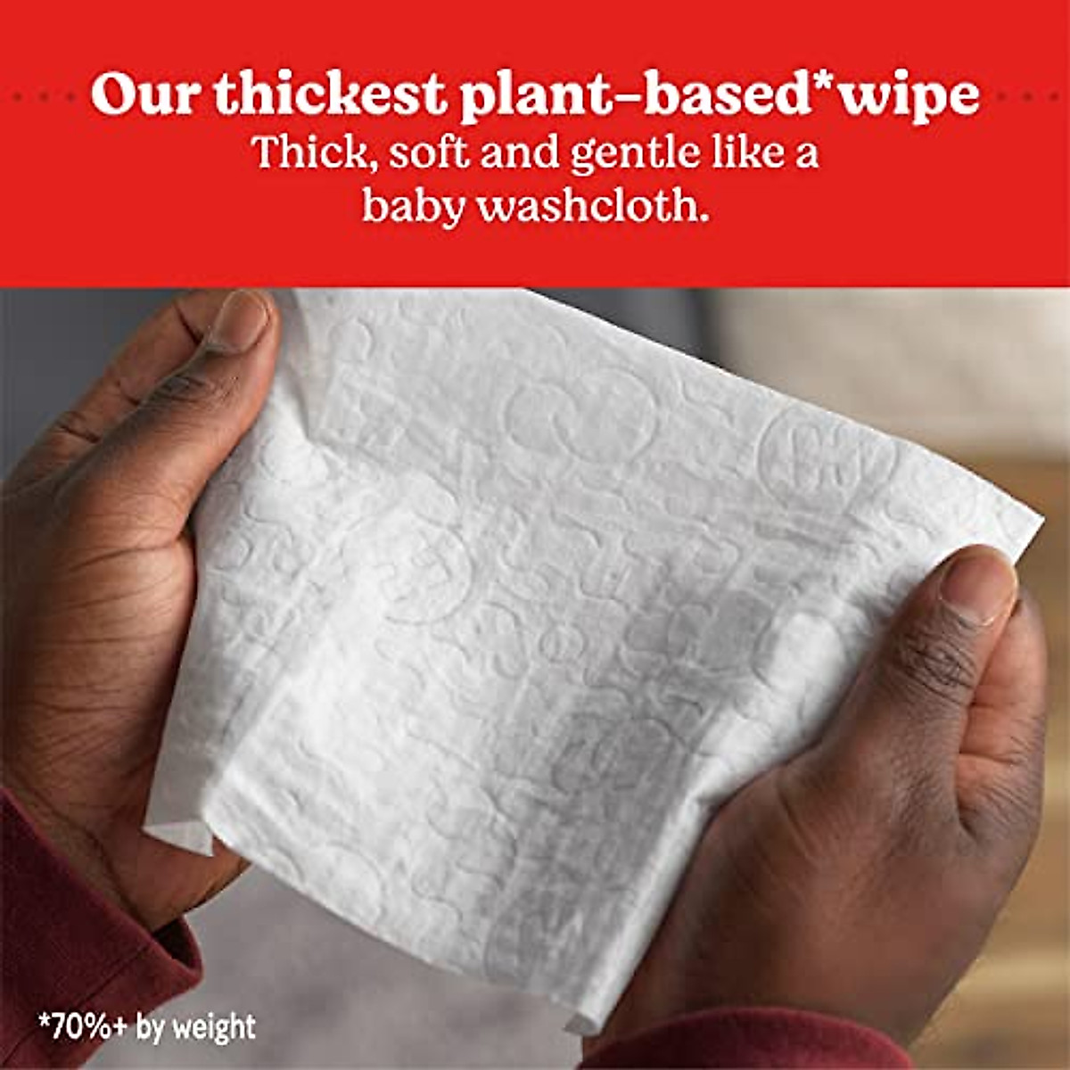 Huggies Special Delivery Hypoallergenic Baby Wipes, Unscented, Safe for Sensitive Skin, 99% Purified Water, 1 Push Button Pack (56 Wipes Total)