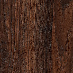 LYNSLIM Wooden Bookcase, 5-Shelf Free Standing Bookcase for Home Office Living Room Open Display Organizer Storage Bookshelf, Oak Finish Decor Furniture (Brown)