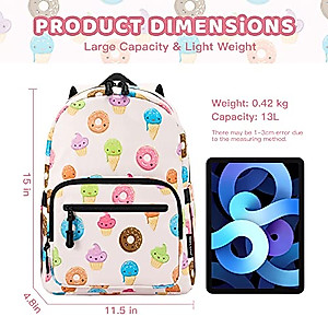 JOYHILL Kids Backpacks, Cute Lightweight Water Resistant Preschool Backpack, Adjustable Shoulder Straps for Boys Girls