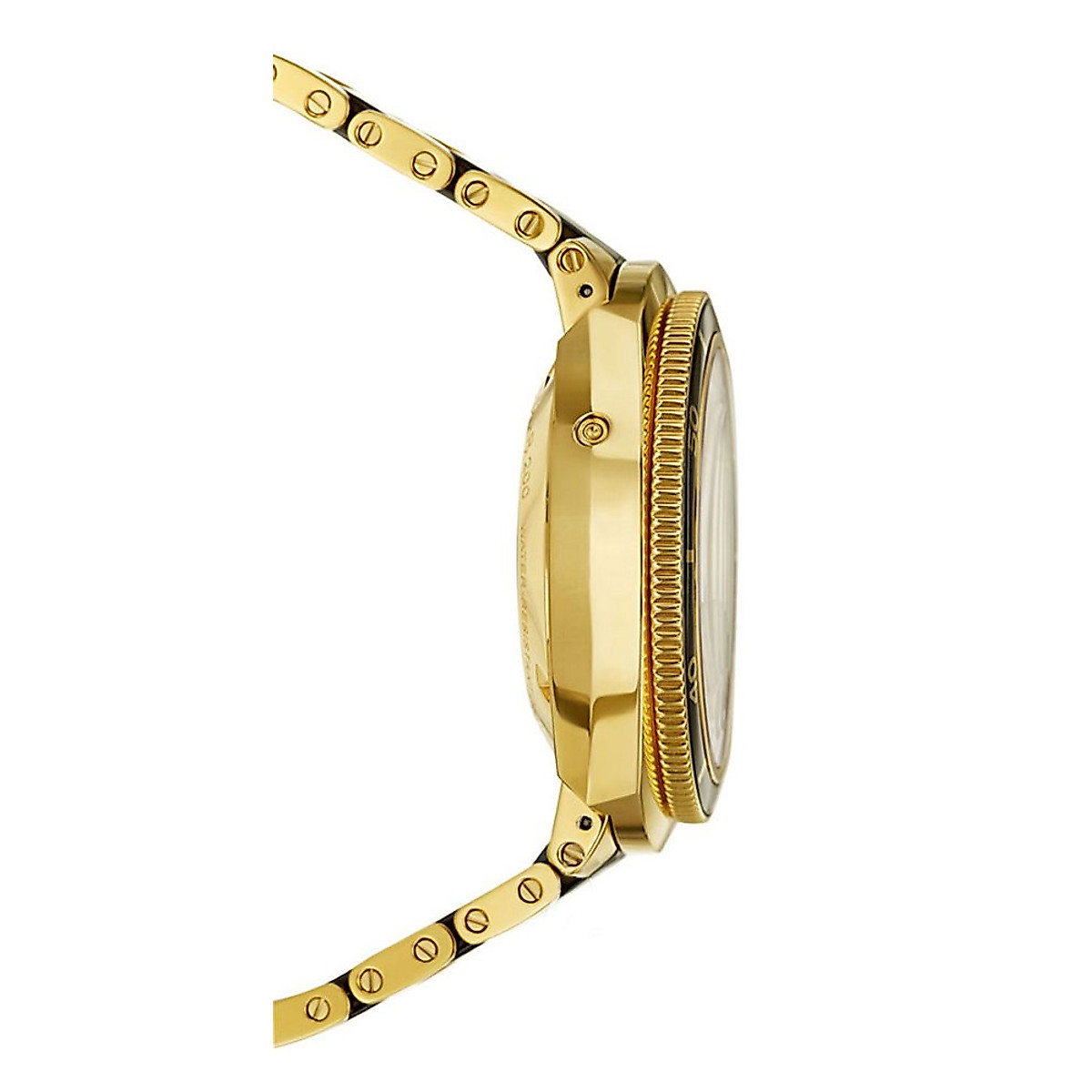 Rado D Star Chronograph Automatic Yellow Gold PVD and Black Ceramic Men's Watch R15967162